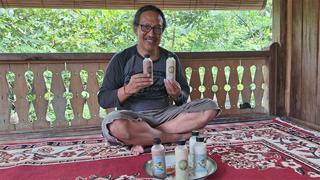 Cendol Gadis Imut, Minuman Berbahan Kelor Inovasi Wayan Sumerta Dana Arta